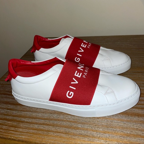 Givenchy | Shoes | Nib Givenchy Urban Street Calf Leather Logo Leather ...